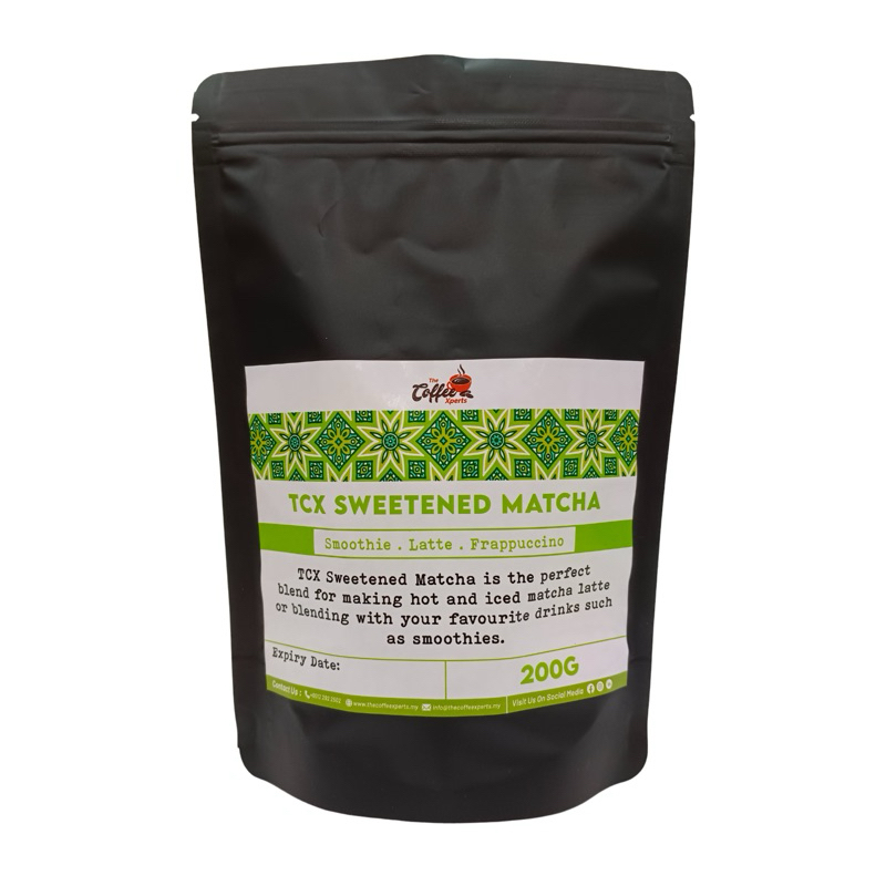 TCX Sweetened Matcha (200g) | Shopee Singapore