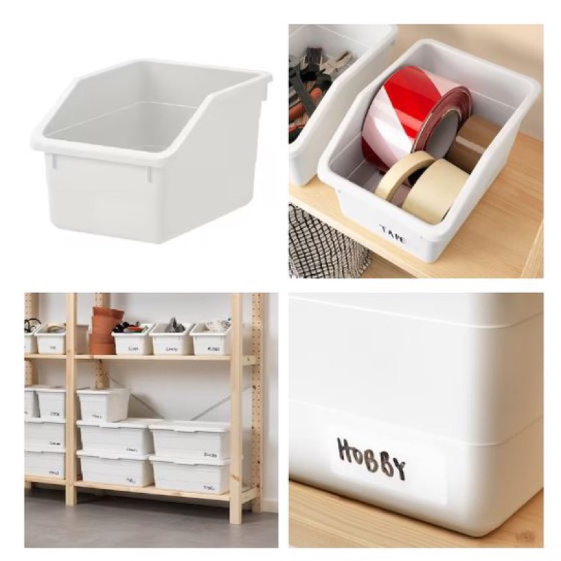 IKEA SOCKERBIT Pantry Storage Basket Bakul Susunan Serbaguna | Shopee ...