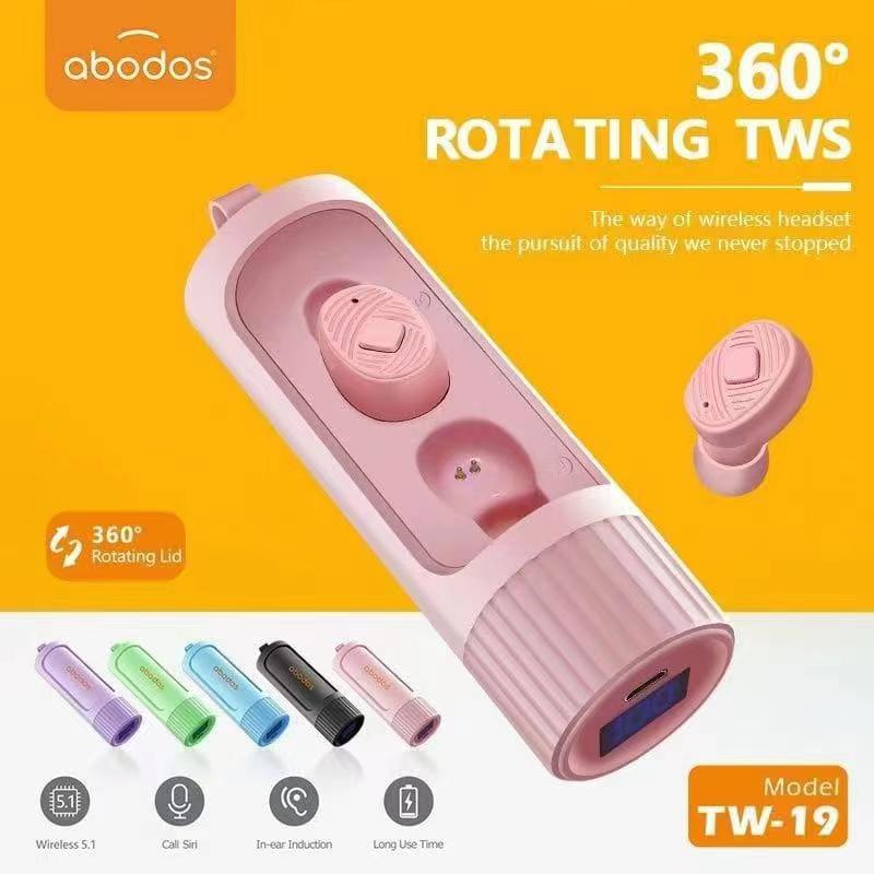 ABODOS TW-19 TWS Wireless Bluetooth V5.1 Earbuds Stereo / SD Surround ...
