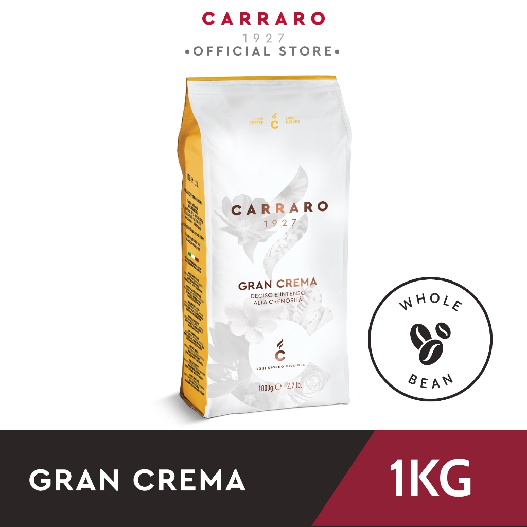 Carraro Gran Crema Coffee Beans (1kg) | Shopee Singapore