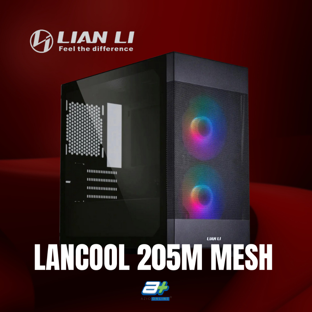 LIAN-LI LANCOOL 205M MESH (MATX) GAMING CASE | Shopee Singapore