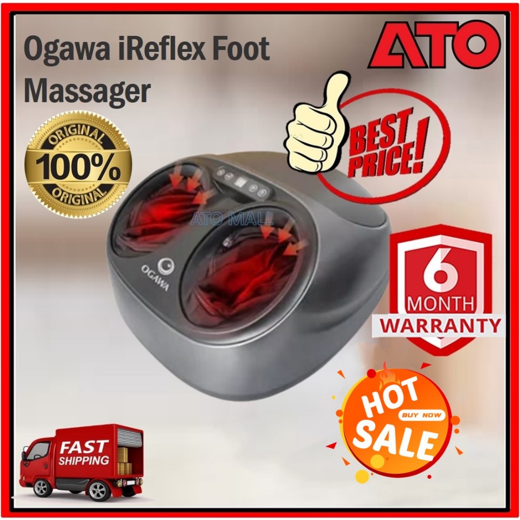 Ogawa iReflex Foot Massager High Quality Shiatsu Foot Massager ...