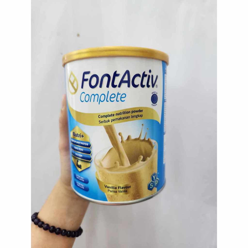FontActiv Complete Vanilla Flavour 400g | Shopee Singapore