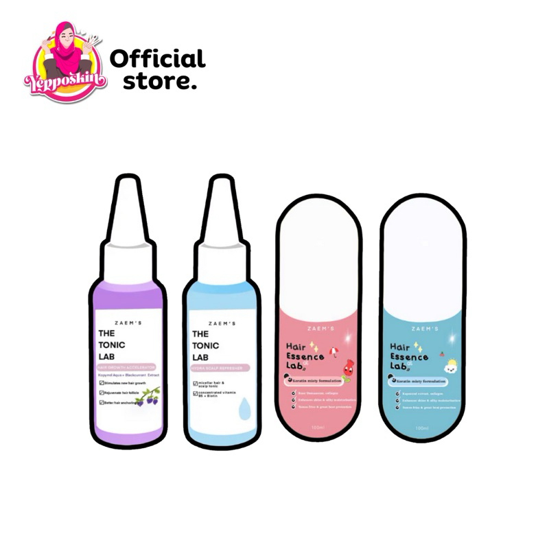 The Tonic Lab hair essence lab by ZAEMS Blackcurrant hair tonic Hydra ...