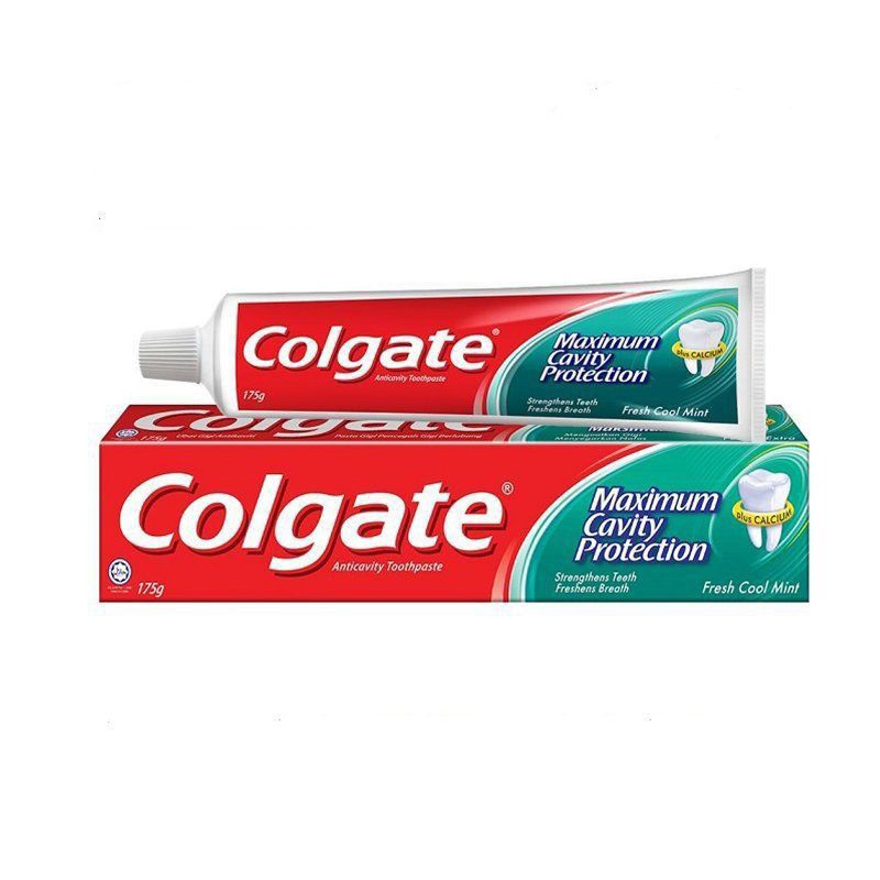 Colgate Maximum Cavity Protection Fresh Cool Mint 175g / 250g | Shopee ...