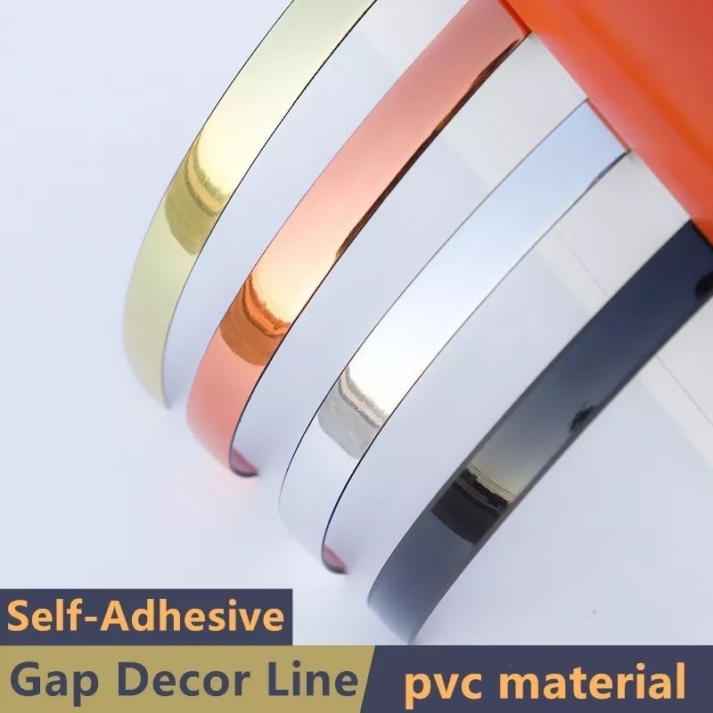 5 Meter Self-adhesive Gold Edge Banding Strips Waterproof Frame ...