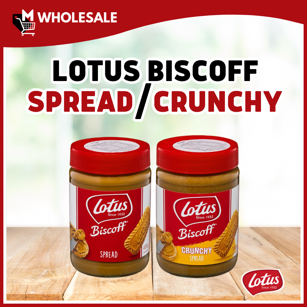 Lotus Biscoff Spread 400g Crunchy Spread 380g | Shopee Singapore