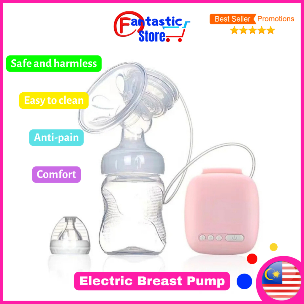 Single Electric Breast Pump Pam Susu ibu breastfeedign pump pam susu elektrik Shopee Singapore