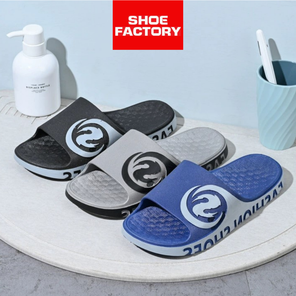 Men Slip On Sandals Slipper For Men Size 40-44 Sandal Selipar Lelaki ...