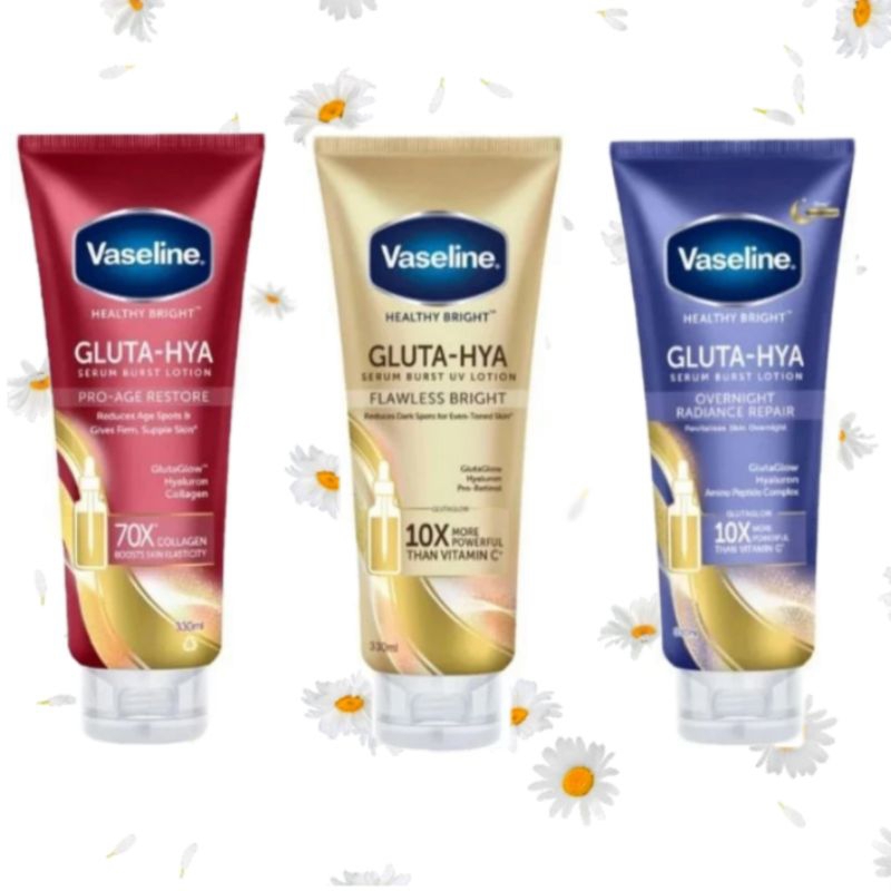 Vaseline Gluta Hya Serum Burst Lotion Losyen Badan | Shopee Singapore