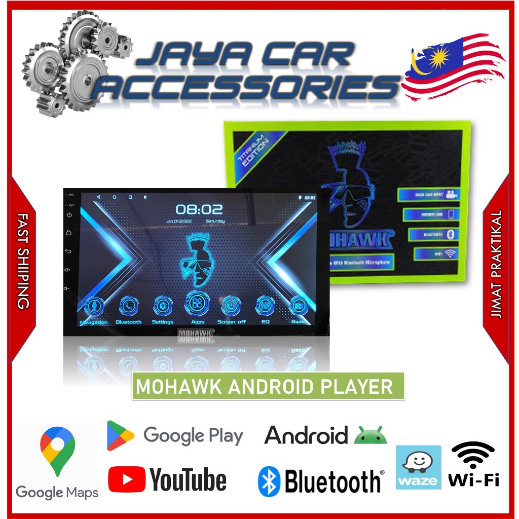 Mohawk Android Player 9"10"(TITANIUM SERIES) 1+32 CAR ANDROID PLAYER ...