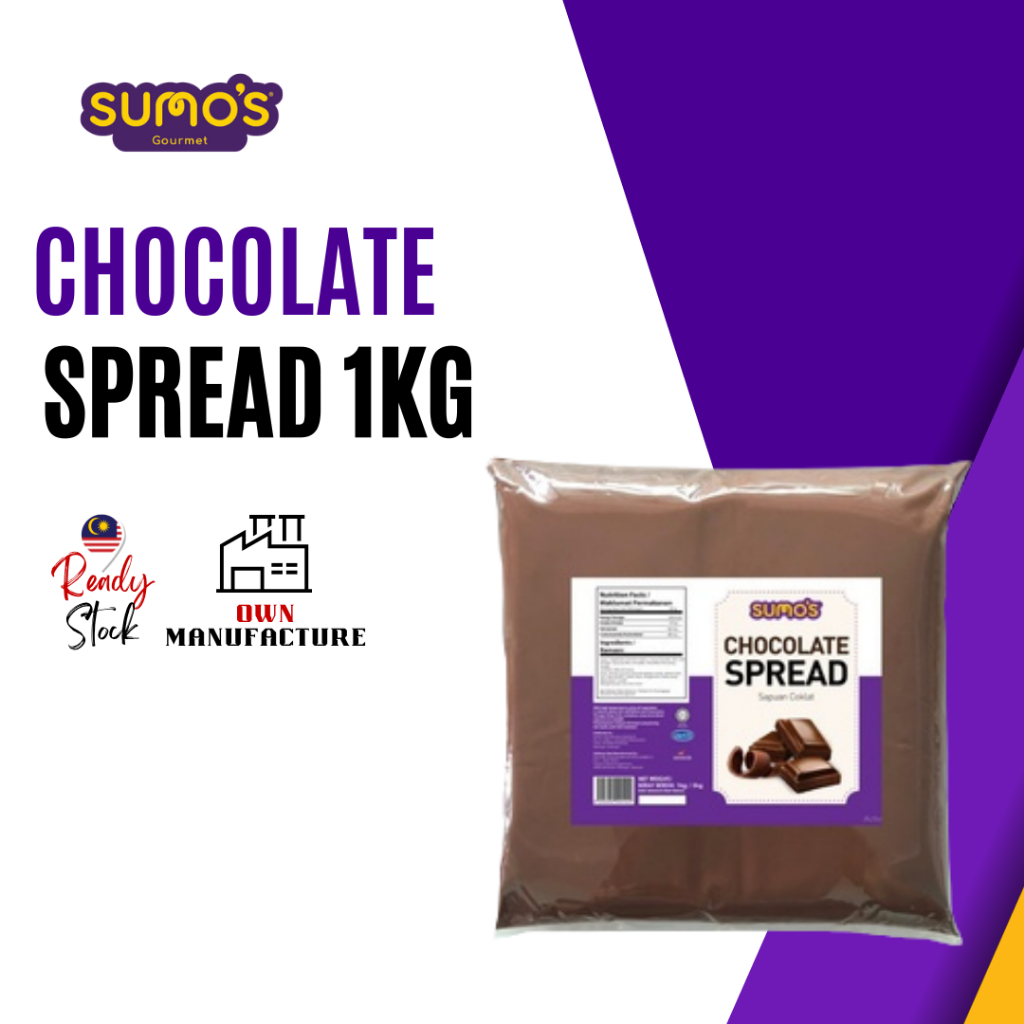 Sumo's Premium Chocolate Spread 1 kg REFILL PACK Halal | Shopee Singapore