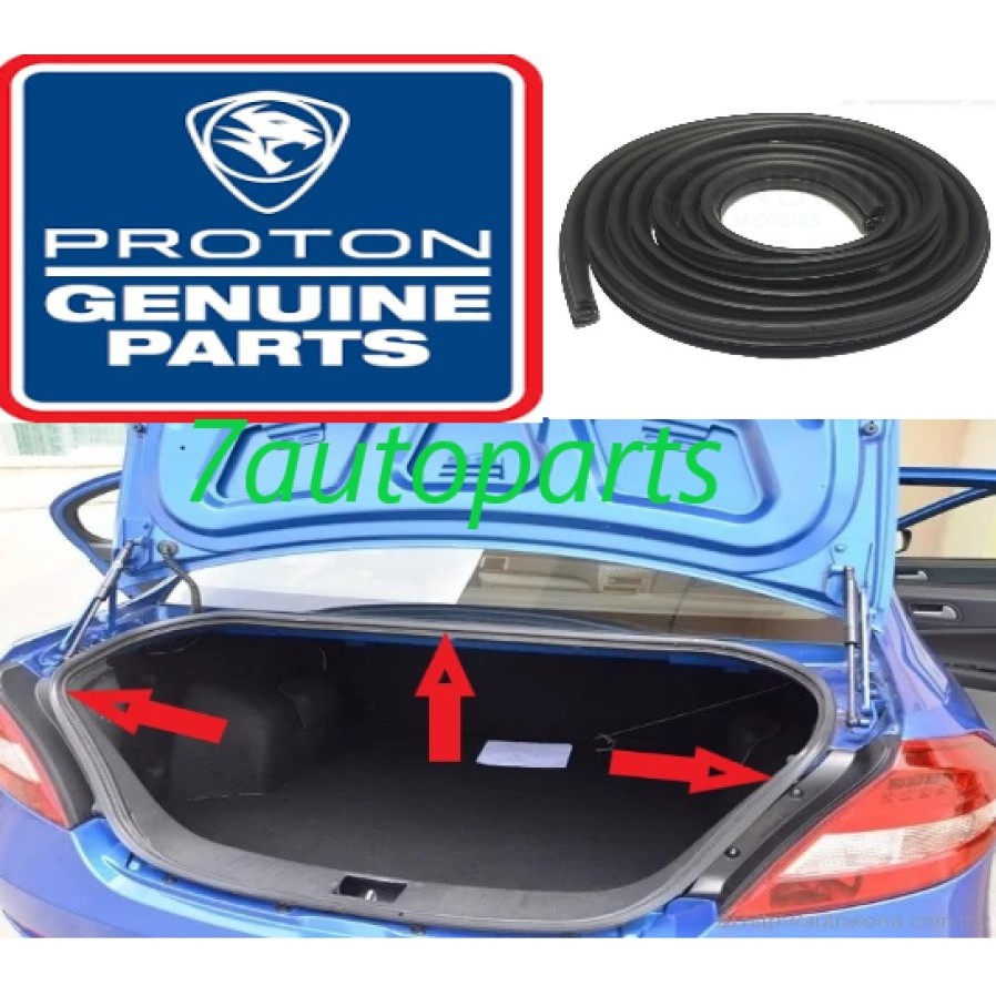 PROTN GEN2 PERSONA REAR BONNET RUBBER, Weatherstrip Trunk / Luggage ...
