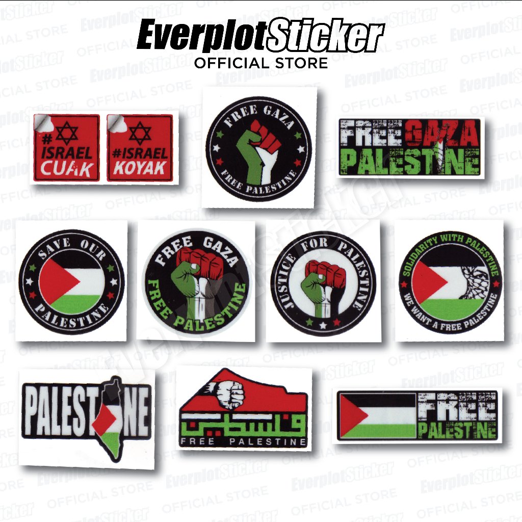 Free Palestine Sticker Pantulan Cahaya (Printed) HighQuality | Shopee ...