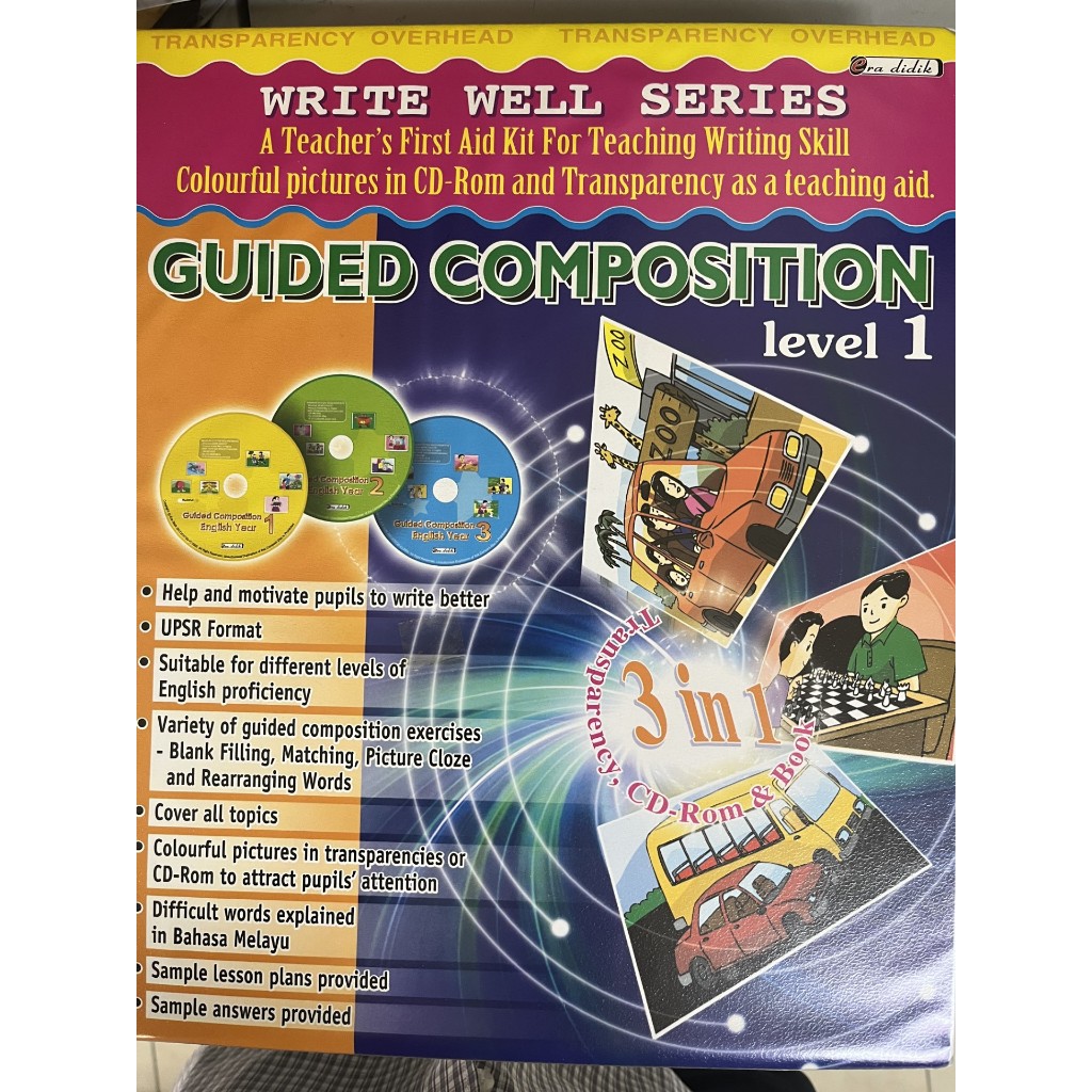 GUIDED COMPOSITION LEVEL 1, WITH 3 CDs (FILE FORMAT) | Shopee Singapore