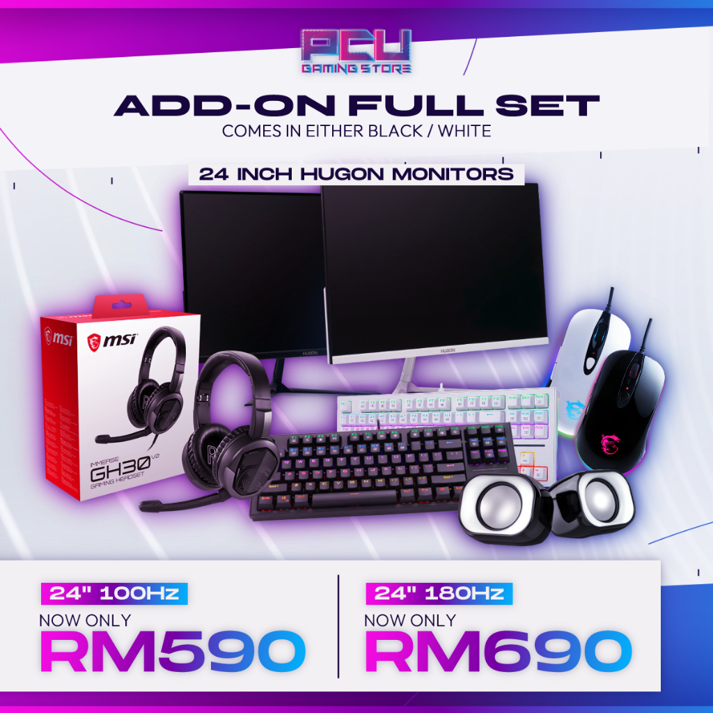 Custom Build Gaming PC & Designing PC / Full Set PC Package Addon ...