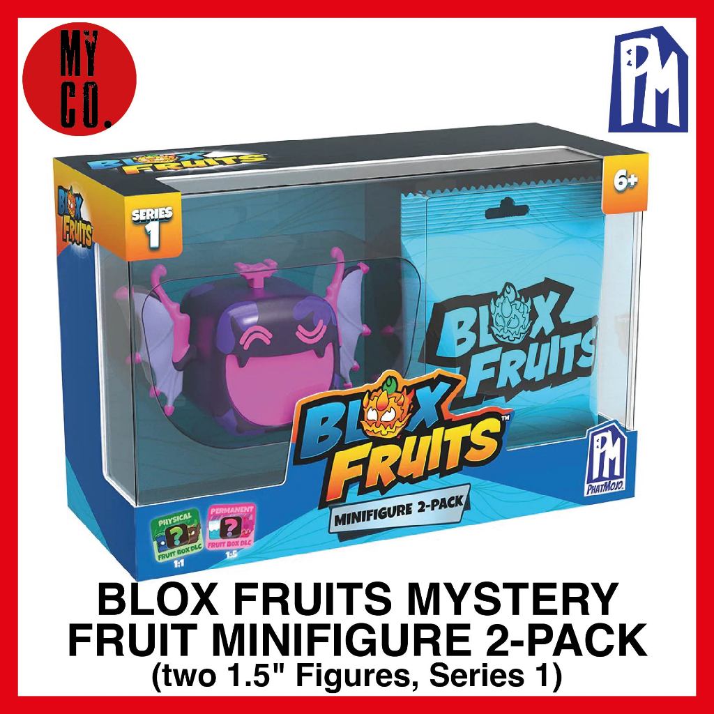 BLOX FRUITS MYSTERY FRUIT MINIFIGURE 2-PACK (two 1.5" Figures, Series 1) PHATMOJO | Shopee Singapore