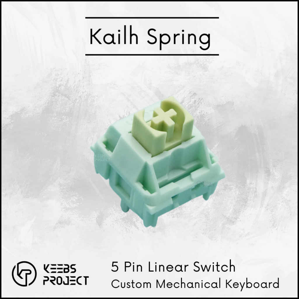 KAILH SPRING Switch RGB Linear 5pin Switches For Mechanical Keyboard ...