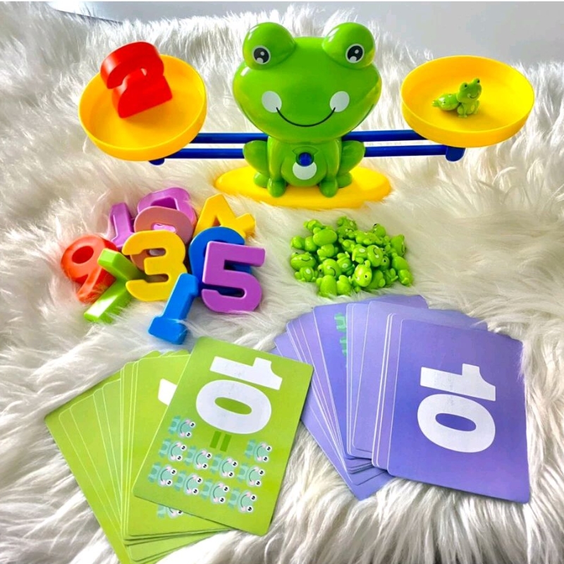 Balancing Frog | Frog Balance Scale | Children's Math Logic Toys ...
