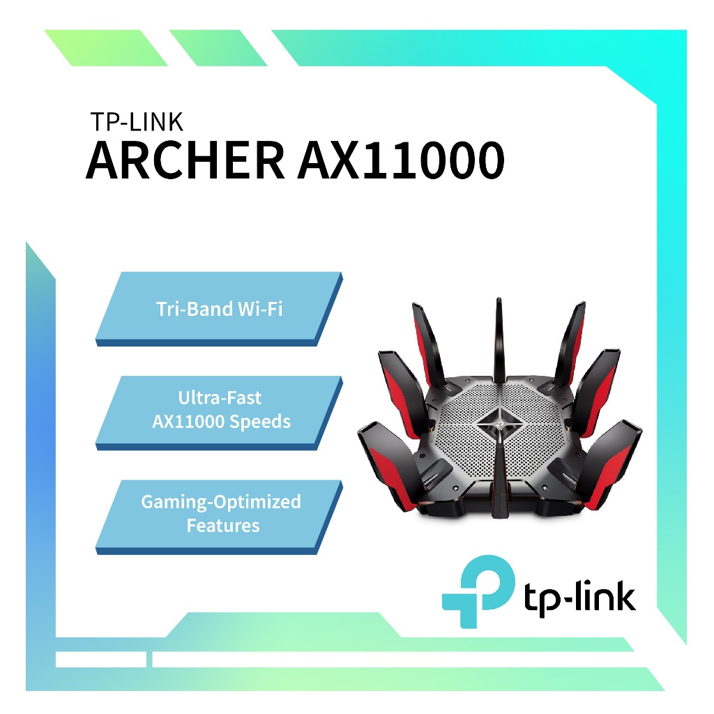 Tp-Link Archer AX11000 Next-Gen Tri-Band Gaming Router | Shopee Singapore