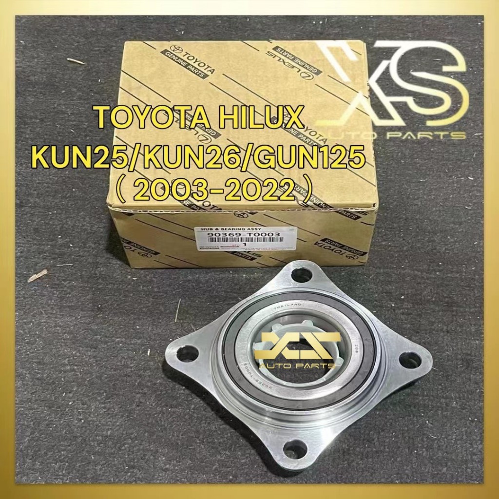 TOYOTA HILUX KUN25 KUN26 GUN125 ( 2003-2022 ) FRONT WHEEL BEARING ...