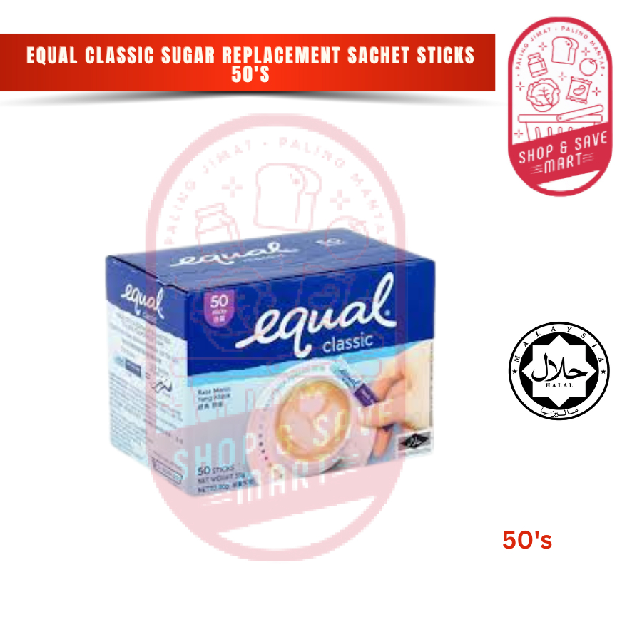 Equal Classic Zero Calories Healthy Sugar Sachet Sticks | Equal Gula ...