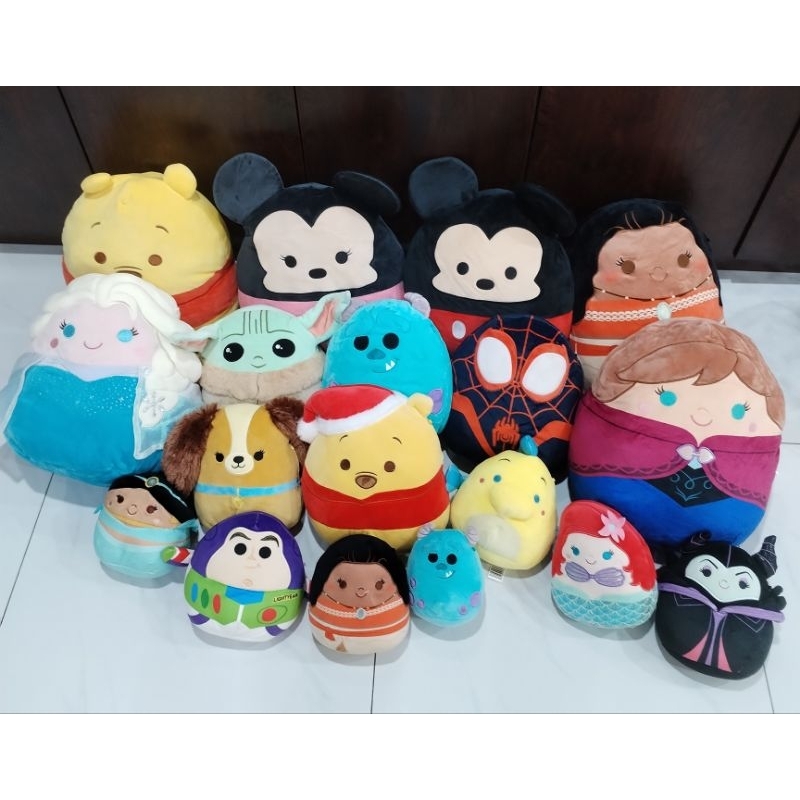 Squishmallows Soft Plush toy Squishmallows - Disney Series | Shopee ...