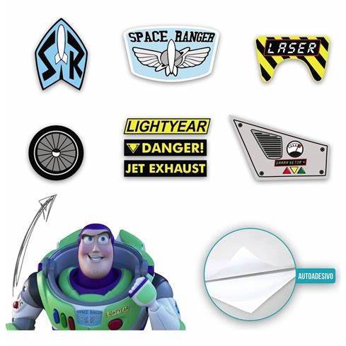 BUZZ LIGHTYEAR THINKWAY REPLACEMENT STICKER (FULL BODY) | Shopee Singapore