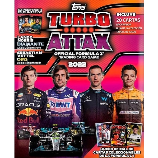 [F1 Stat Attax Cards & F1 Race Winners & Champions 2021] 2022 Turbo ...