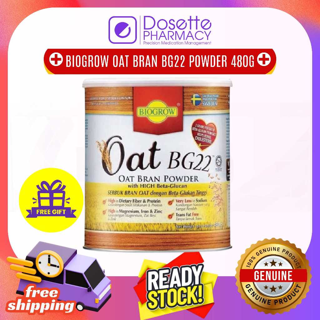 BIOGROW OAT BG22 POWDER 480g (EXP:02/ 2025) - OAT BRAN POWDER WITH BETA ... BIOGROW OAT BG22 POWDER 480g (EXP:02/ 2025) - OAT BRAN POWDER WITH BETA ...