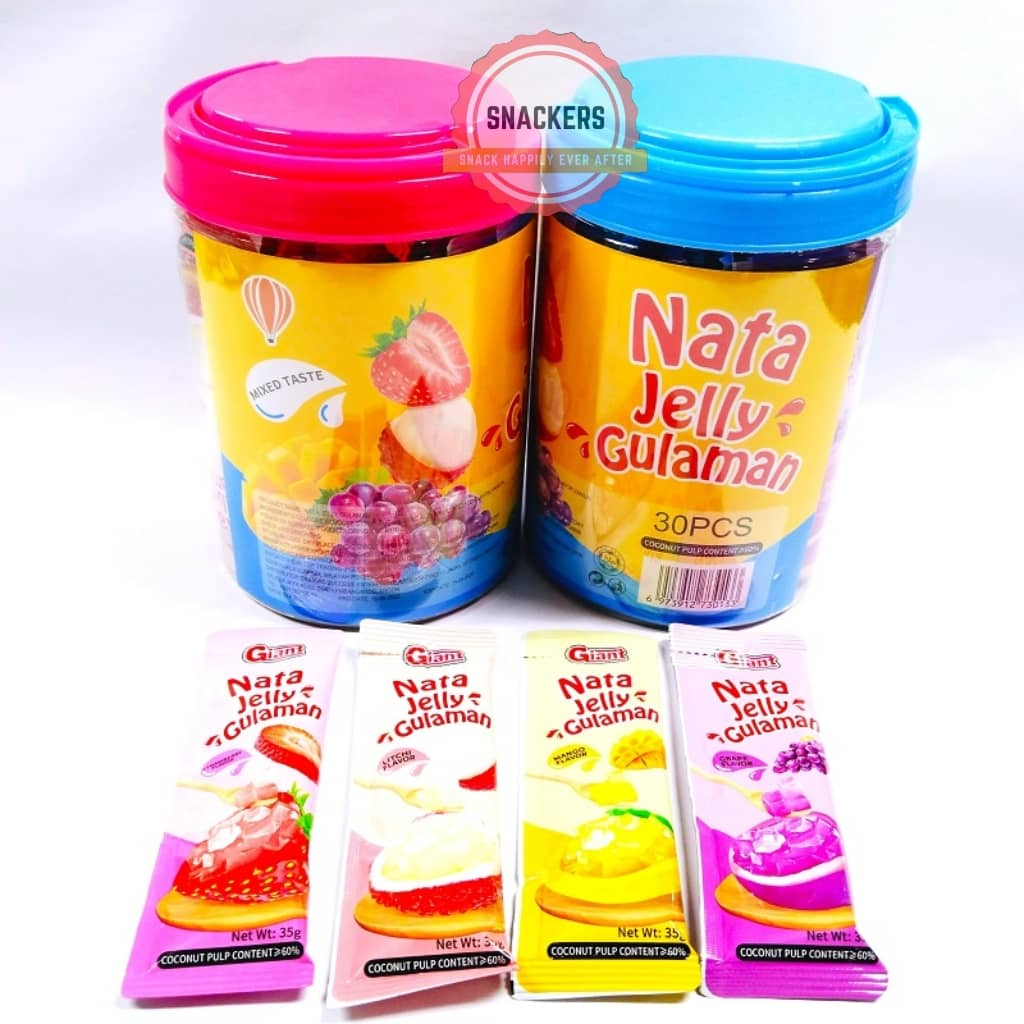 30 Pcs Nata Jelly Gulaman Coconut Pulp Nata De Coco Jelly Pudding Mix ...