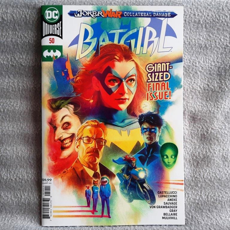 Batgirl 50 Joshua Middleton Cvr (DC Comics) FINAL Issue (Key Issue) 1st ...