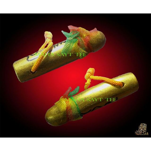 Lushi Year golden palakit (golden palakit lersi nien) -Thailand amulets ...