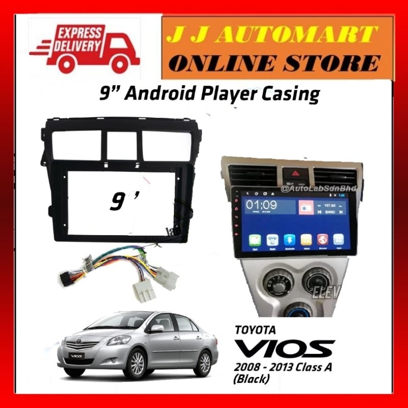 Toyota vios 2008-2013 9 inch android casing | Shopee Singapore