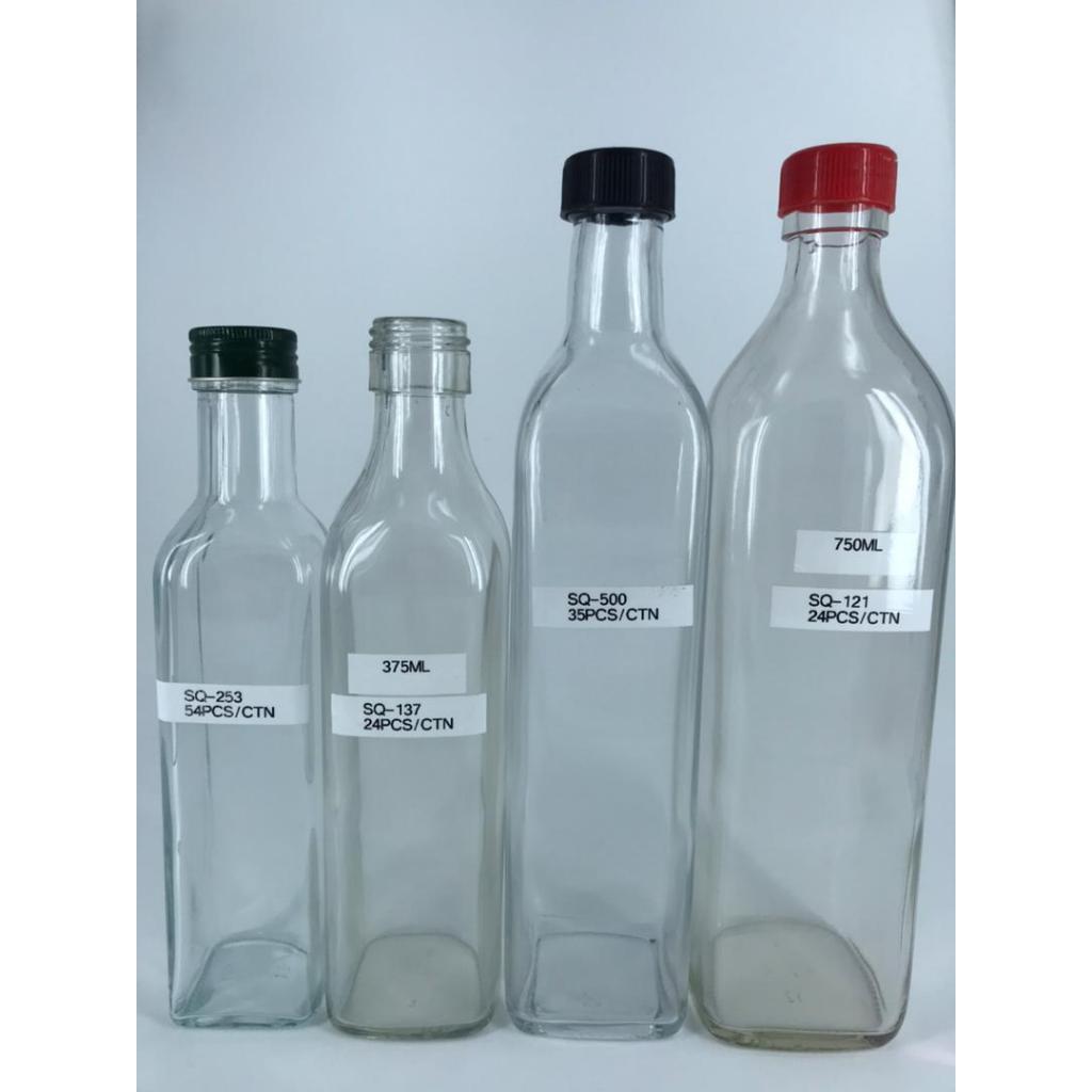 Common Sauce Bottle 250/375/500/750ML/Botol Madu/蜂蜜瓶 | Shopee Singapore