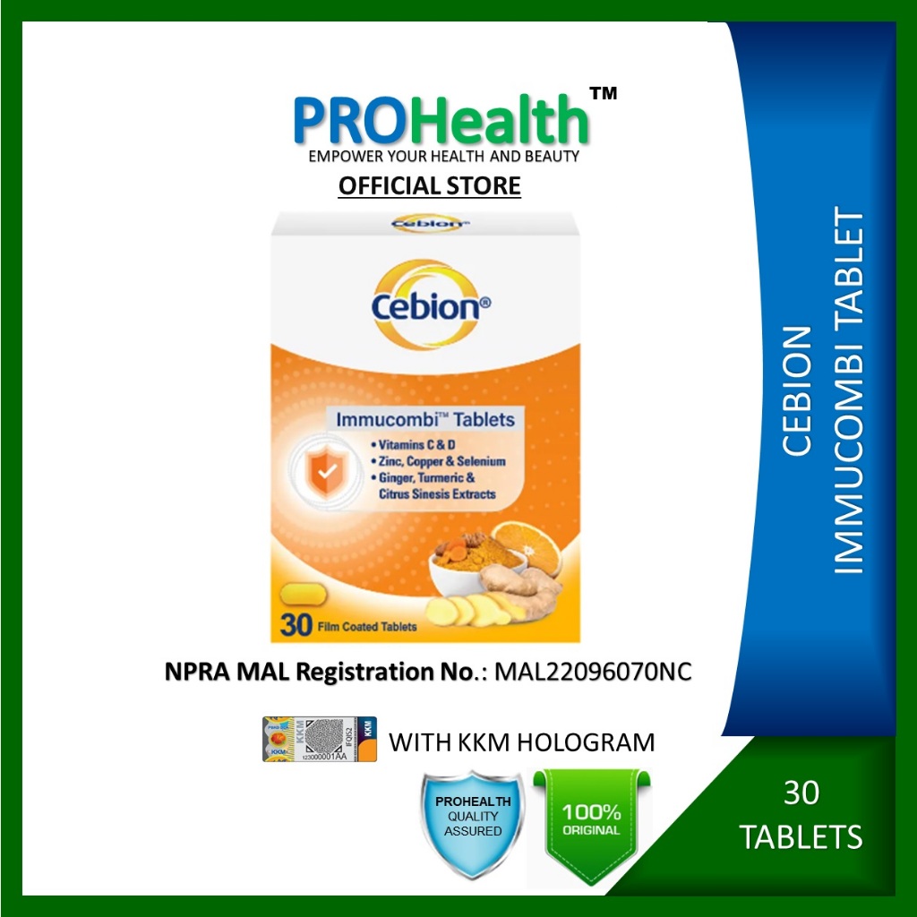 CEBION Immucombi Tablets 30s EXPIRY:06/2025 | Shopee Singapore