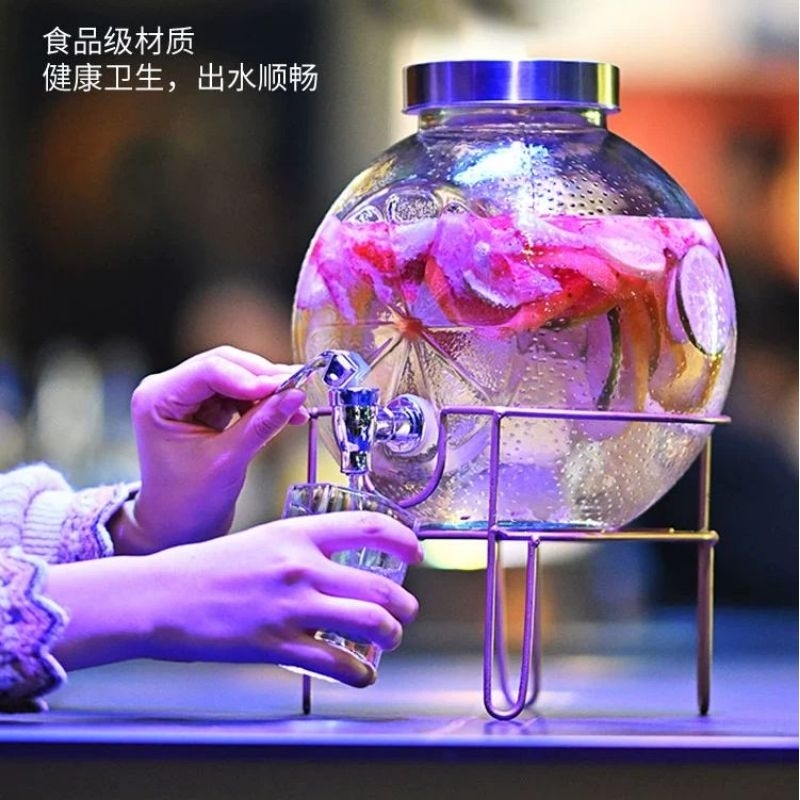 RAYA SPECIAL Balang Air 5L Water Beverage Glassware 2024 | Shopee Singapore