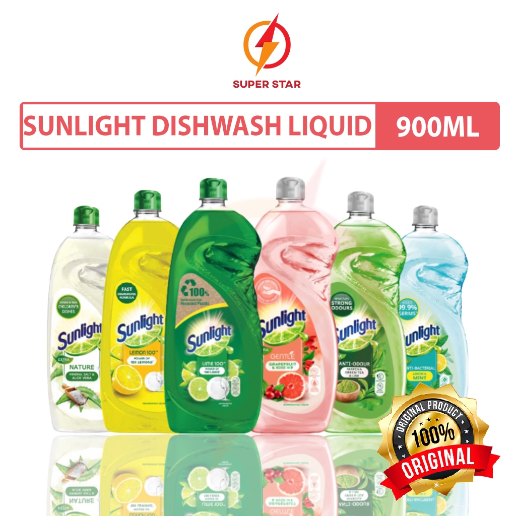 Sunlight Dishwashing Liquid 900ml | Shopee Singapore