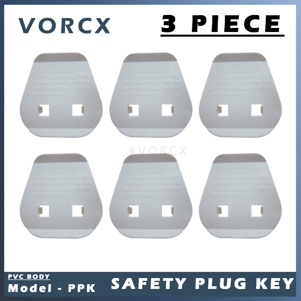 [3 PIECE] PPK Safety Plug Key 2 Pin Plug Converter Adapter | Shopee ...