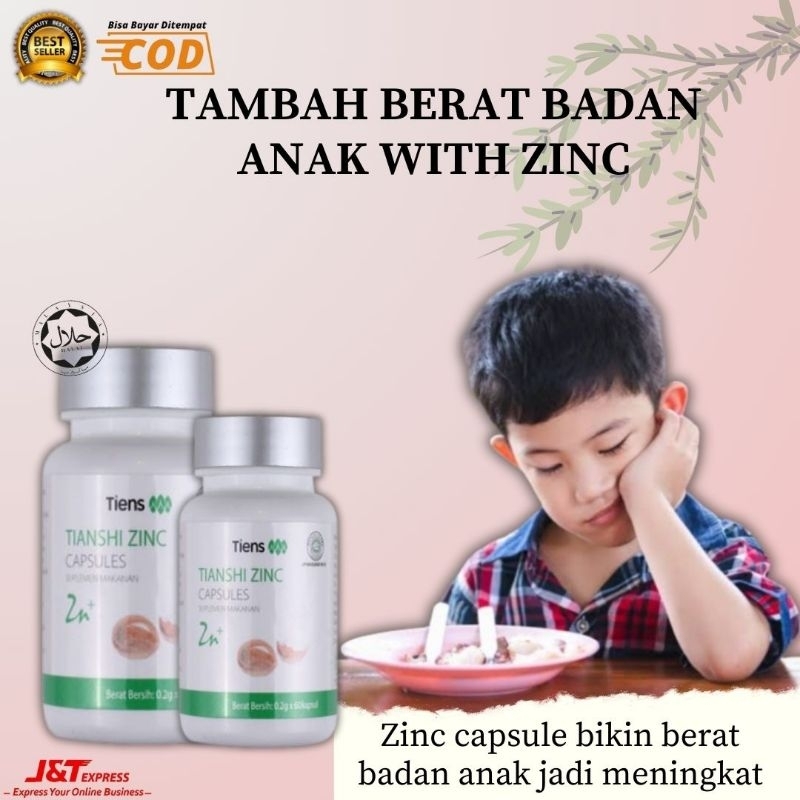Children's ZINC- Children's Weight Gain Medicine- ORIGINAL ZINC ...