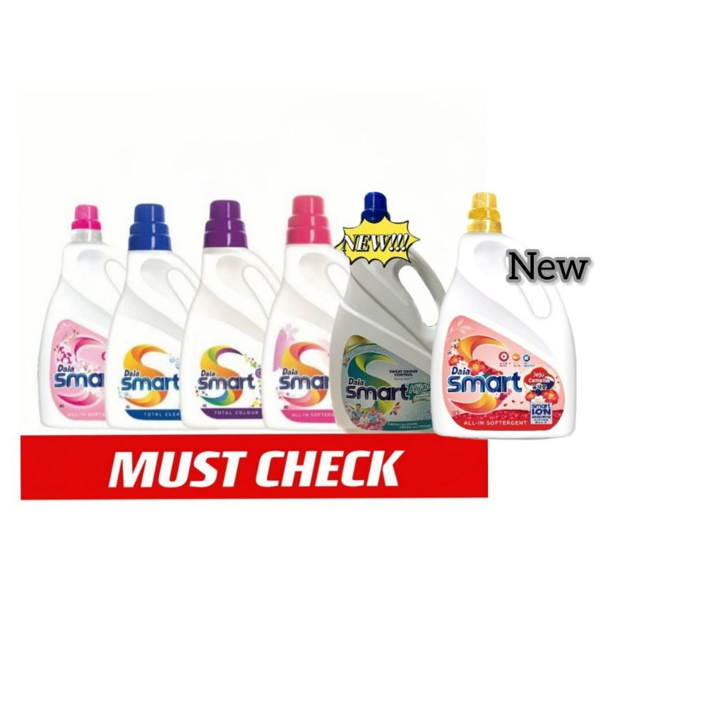 Daia Smart Liquid Detergent 3.6KG /3.8KG (Sakura Bloom/ Hijab"NEW"/ All ...