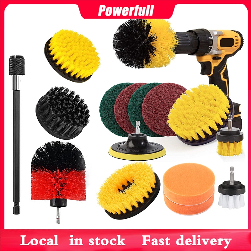 Multipurpose Cleaning Electric Cordless Drill Brush Set 2/3.5/4/5 inch ...