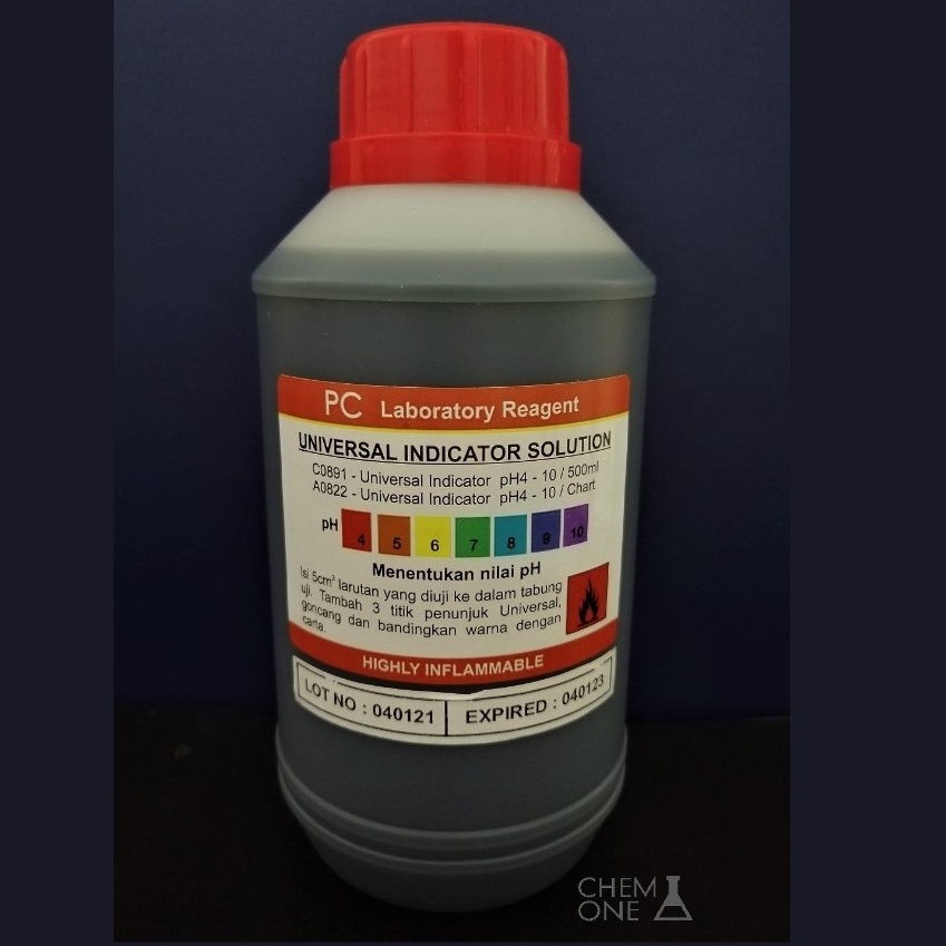 Universal Indicator Solution/ PH tester liquid 500ML | Shopee Singapore