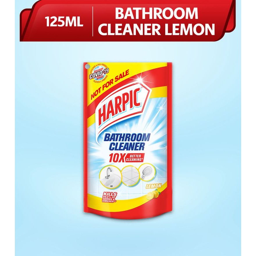 Harpic Bathroom Cleaner Lemon (125ml) | Shopee Singapore