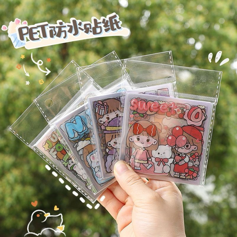 Laser Sticker Set Cute Notebook Journal Stickers DIY Children's ...