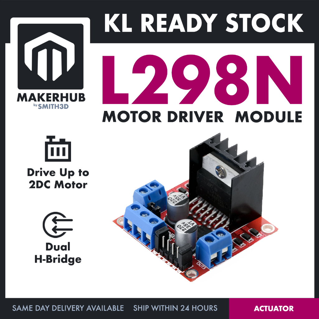 L298n Motor Driver Module Arduino Compatible Dual H Bridge Dual Dc Motor Control For Arduino