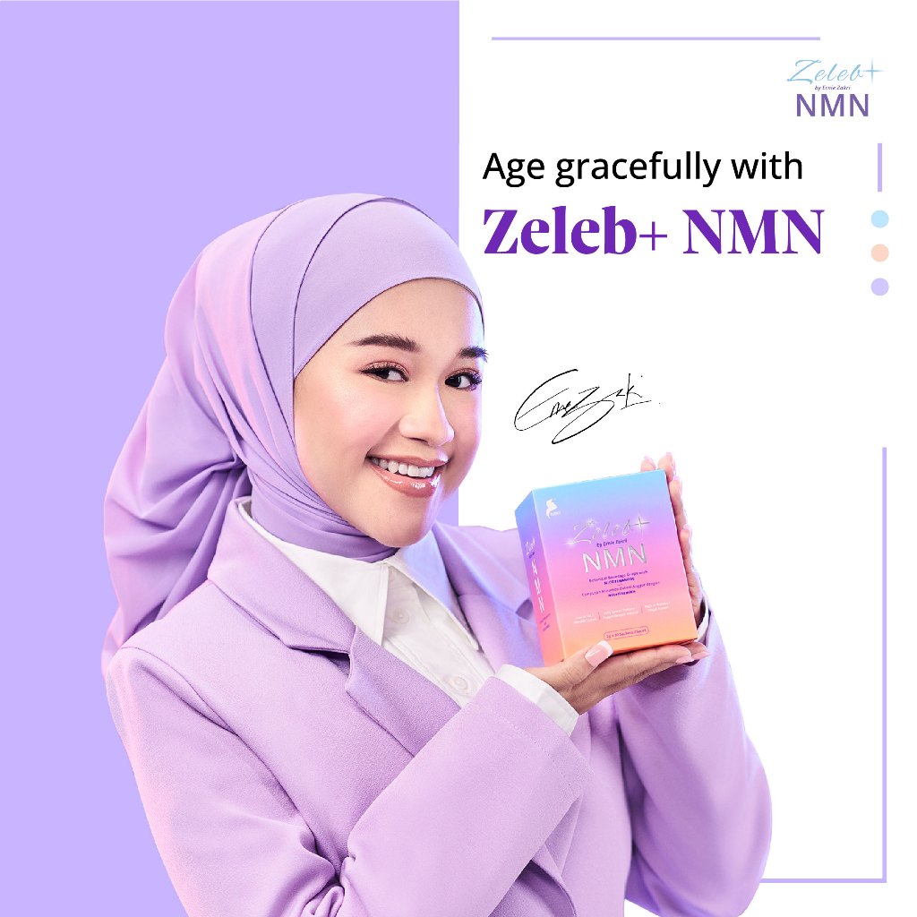 Zeleb+ NMN (7/14/30 Sachets) 250mg of 99% Pure NMN (For Elevate Energy, Slow Down Aging, Improve ...