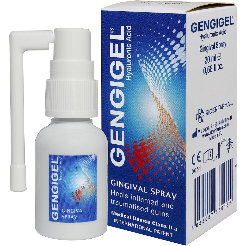 Gengigel SPRAY ULCER MOUTH / PAIN / Swollen Gums / Bleeding 20ML ...