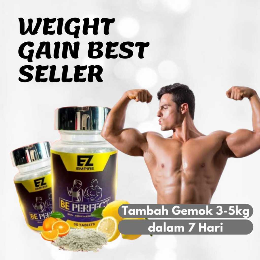 HQ Be PERFECT 30 CAPSULES Fat Medicine VITAMIN Fattening BEST SELLER ...