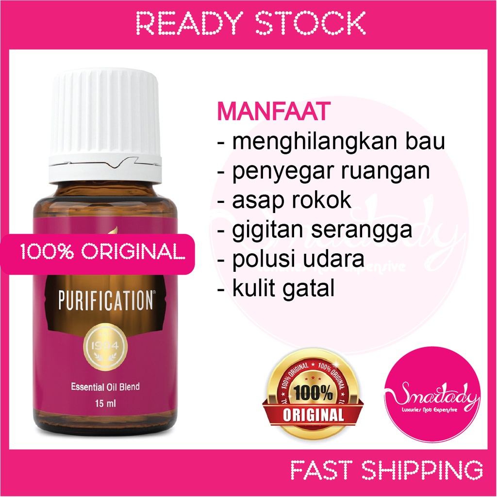 [SL] Young Living Purification essential oil blend FOC 1ml Myrrh 15ml ...